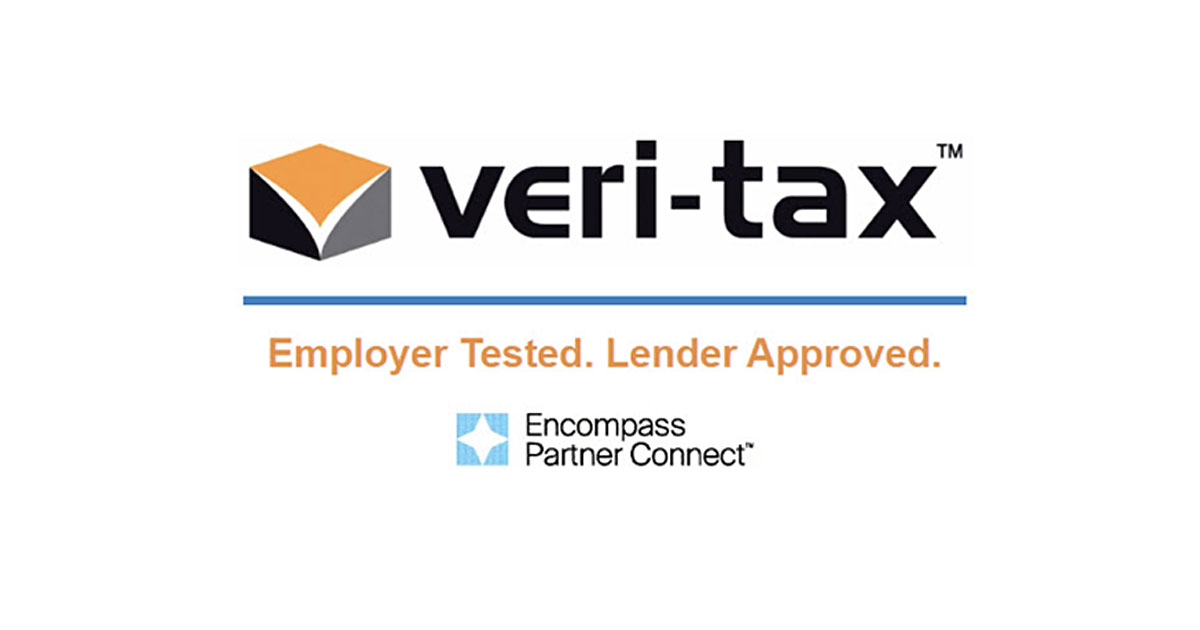 Veri-Tax is Integrated with Encompass Partner Connect (EPC)! - Veri-Tax ...